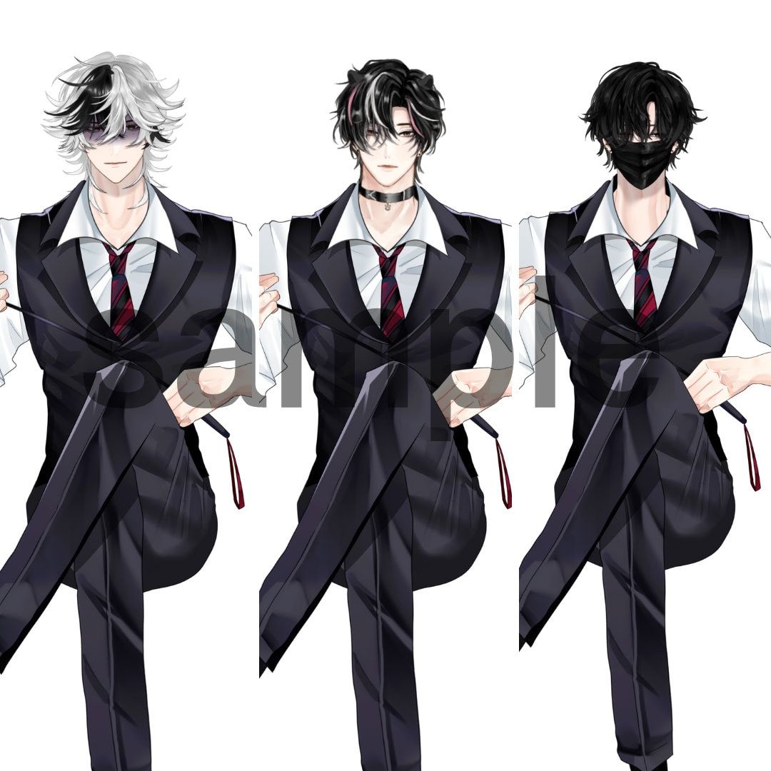 Vtuber Outfit Asset : Master (no Rig) - Etsy