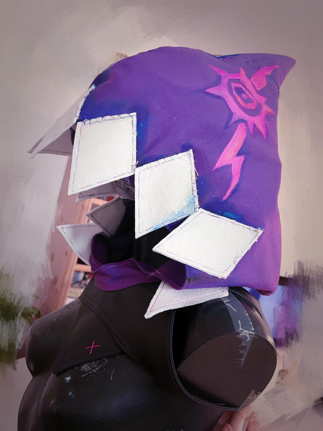 Cappuccio E Imbracatura Da Squalo Jinx Lol Arcane Prodigy - Etsy