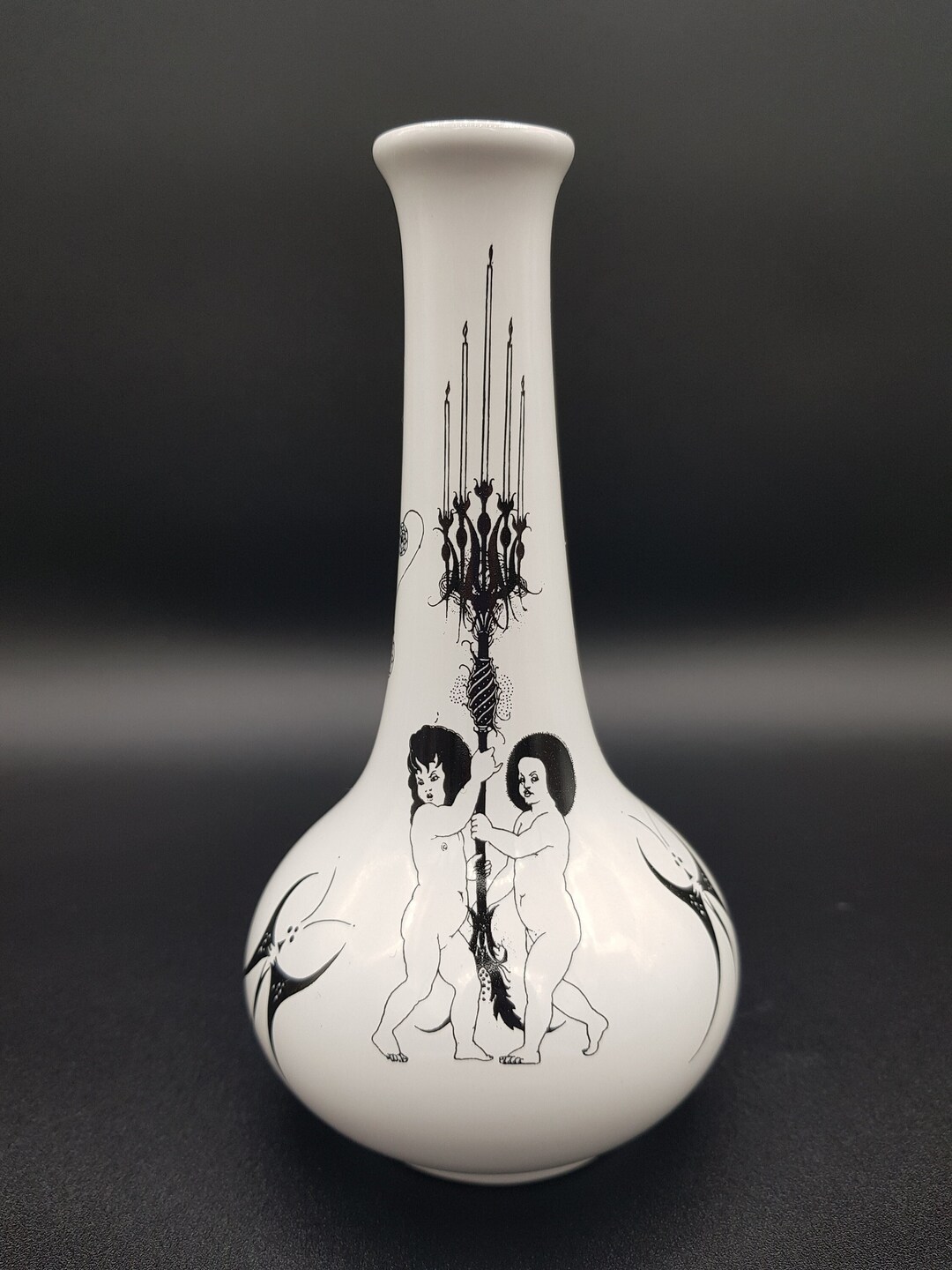 The Beardsley Collection Poole Pottery England Vase 1979 - Etsy