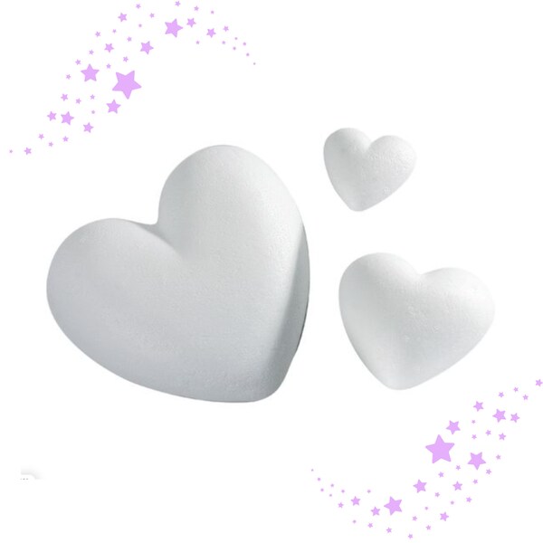 Styrofoam Heart Forms - Etsy