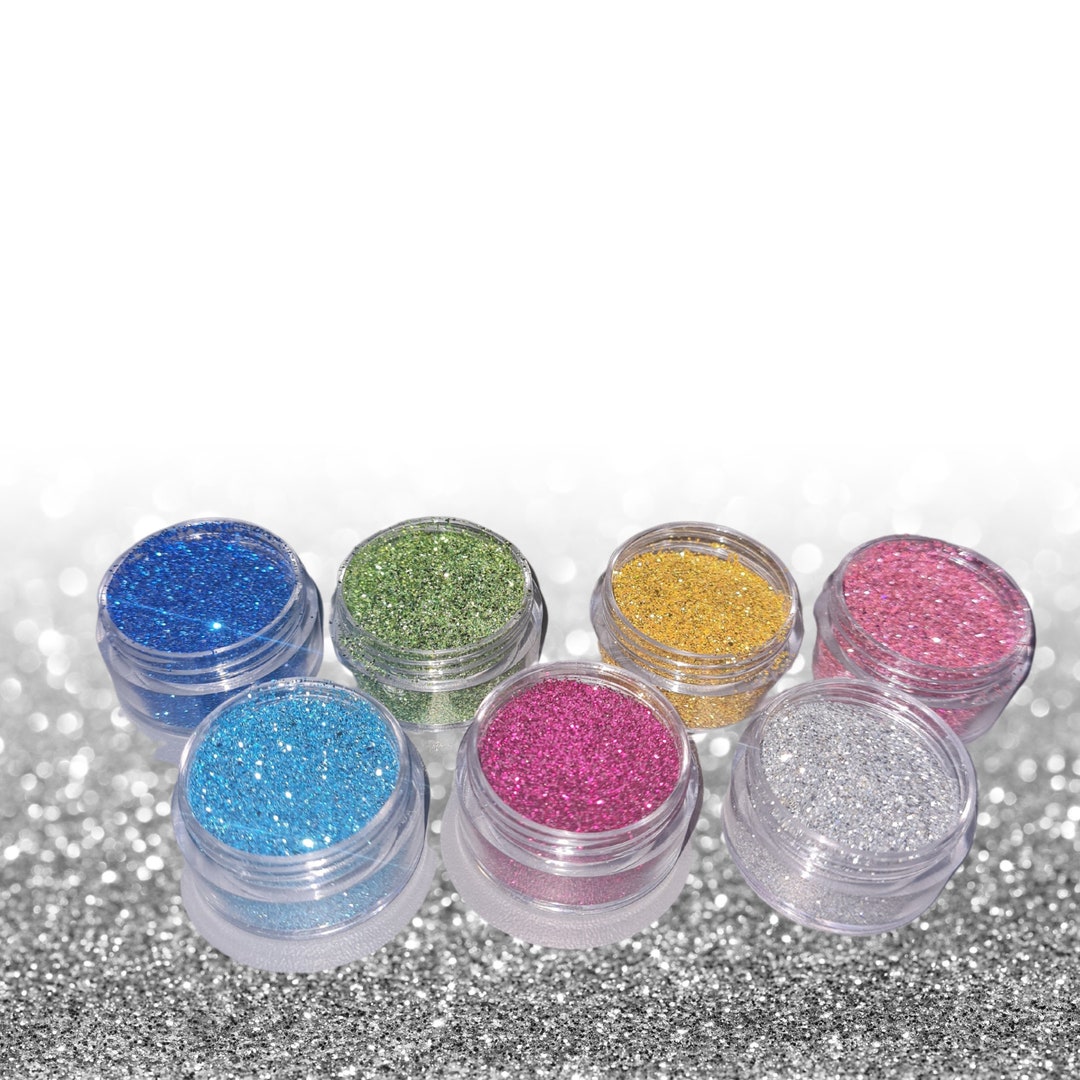 5 gr Glitzer in verschiedenen Farben, Glitzer silber, Glitzer blau, Glitzer Rosa, Glitzer Gold ...