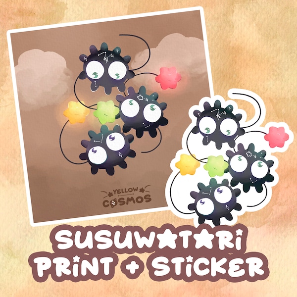 Susuwatari - Etsy