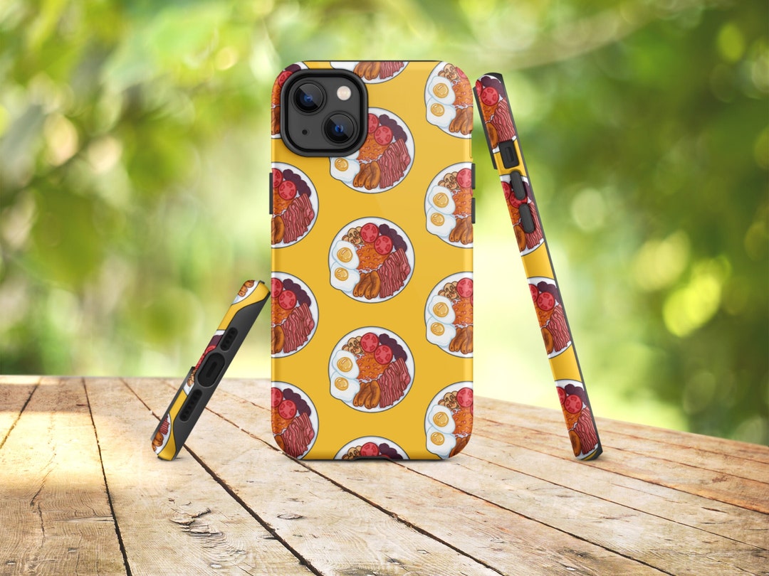 Full English Breakfast iPhone Case | Retro Foodie Gift - Etsy