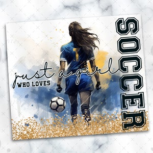 Soccer Girl 20oz Tumbler Wrap, Sublimation PNG (digital Download) - Etsy
