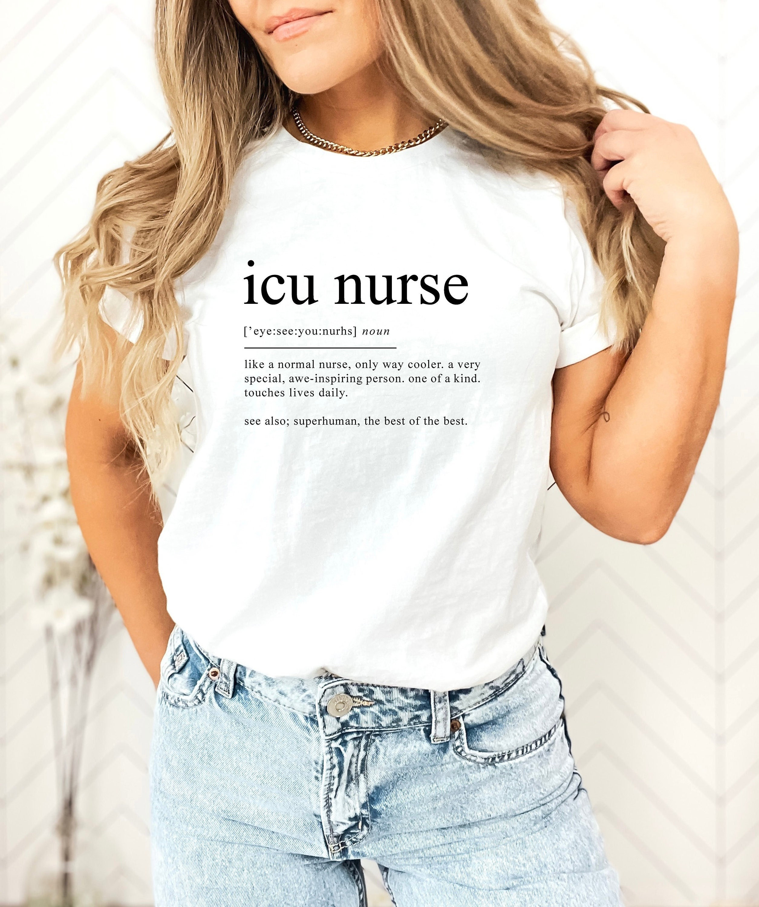 ICU Nurse Definition SVG PNG Intensive Care Unit Nurse Files - Etsy
