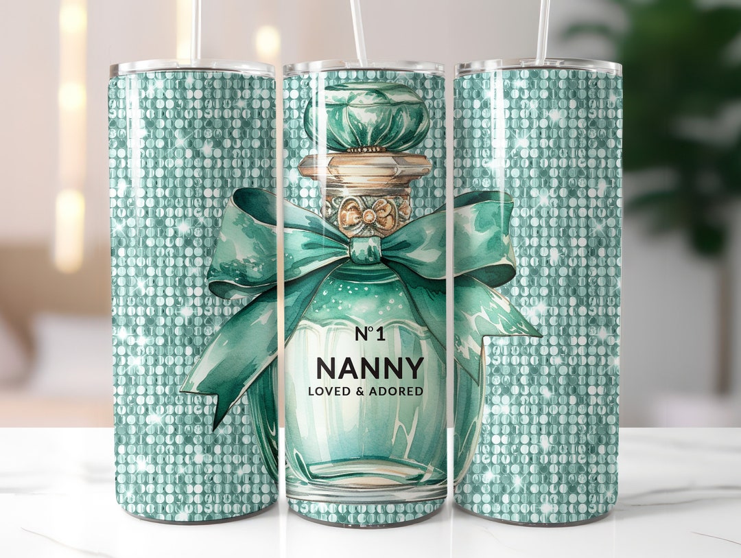 Best Nanny Ever Tumbler Wrap, Nanny to Be Mother's Day Gift Grandma ...