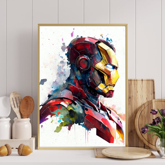 Digital Superhero Art
