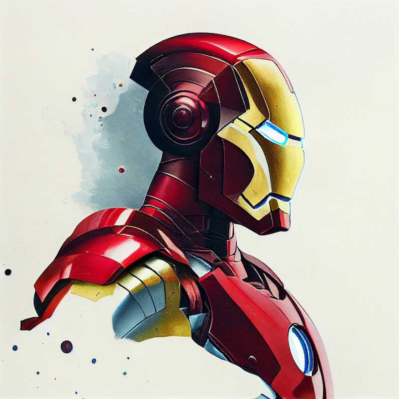 Iron Man High Quality Art, Digital Art, Digital Superhero Artworks ...