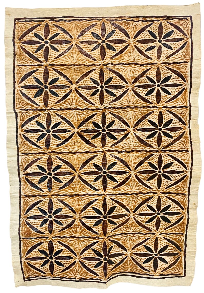 Vintage Samoan Tapa Cloth Siapo Samoa Samoan Elei Tapa - Etsy