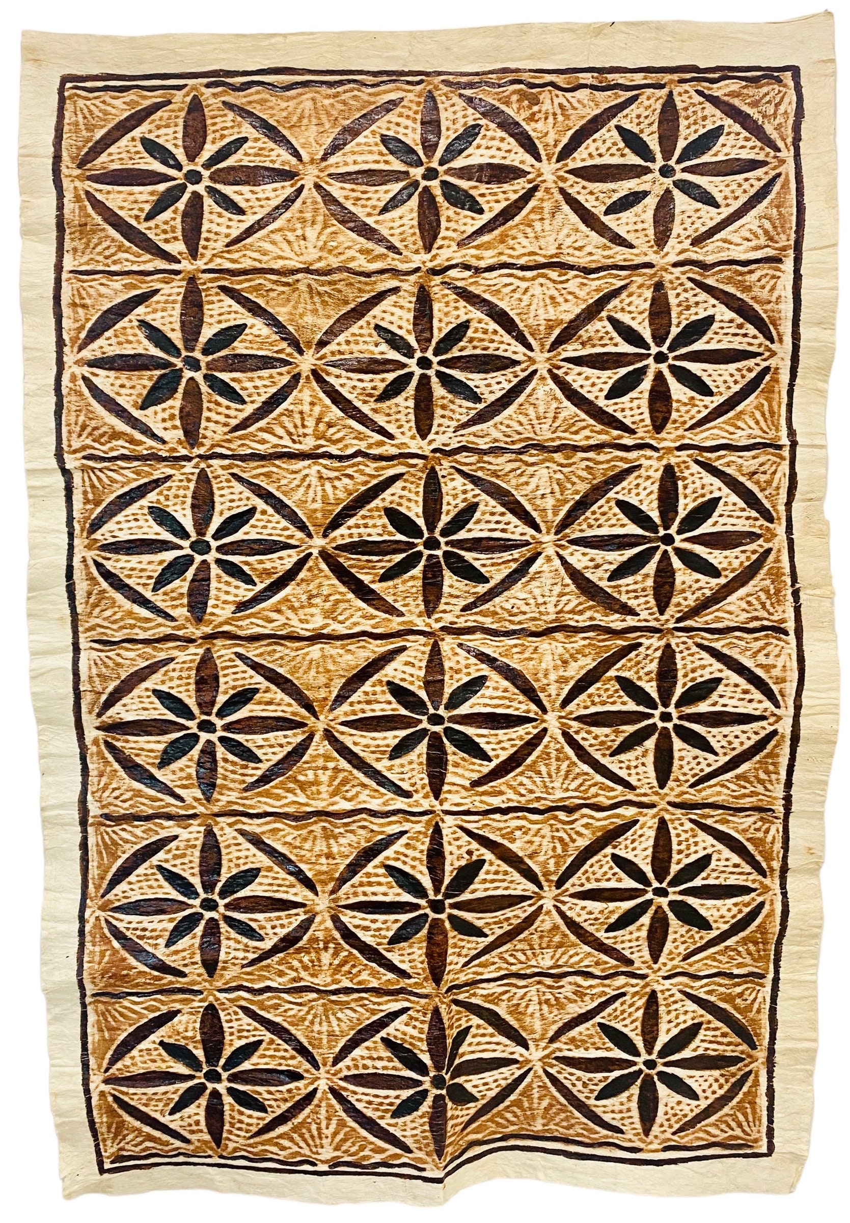 Vintage Samoan Tapa Cloth Siapo Samoa Samoan Elei Tapa - Etsy