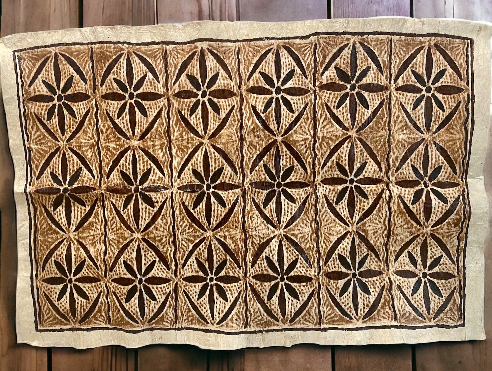 Vintage Samoan Tapa cloth Siapo Samoa Samoan Elei Tapa - Etsy 日本