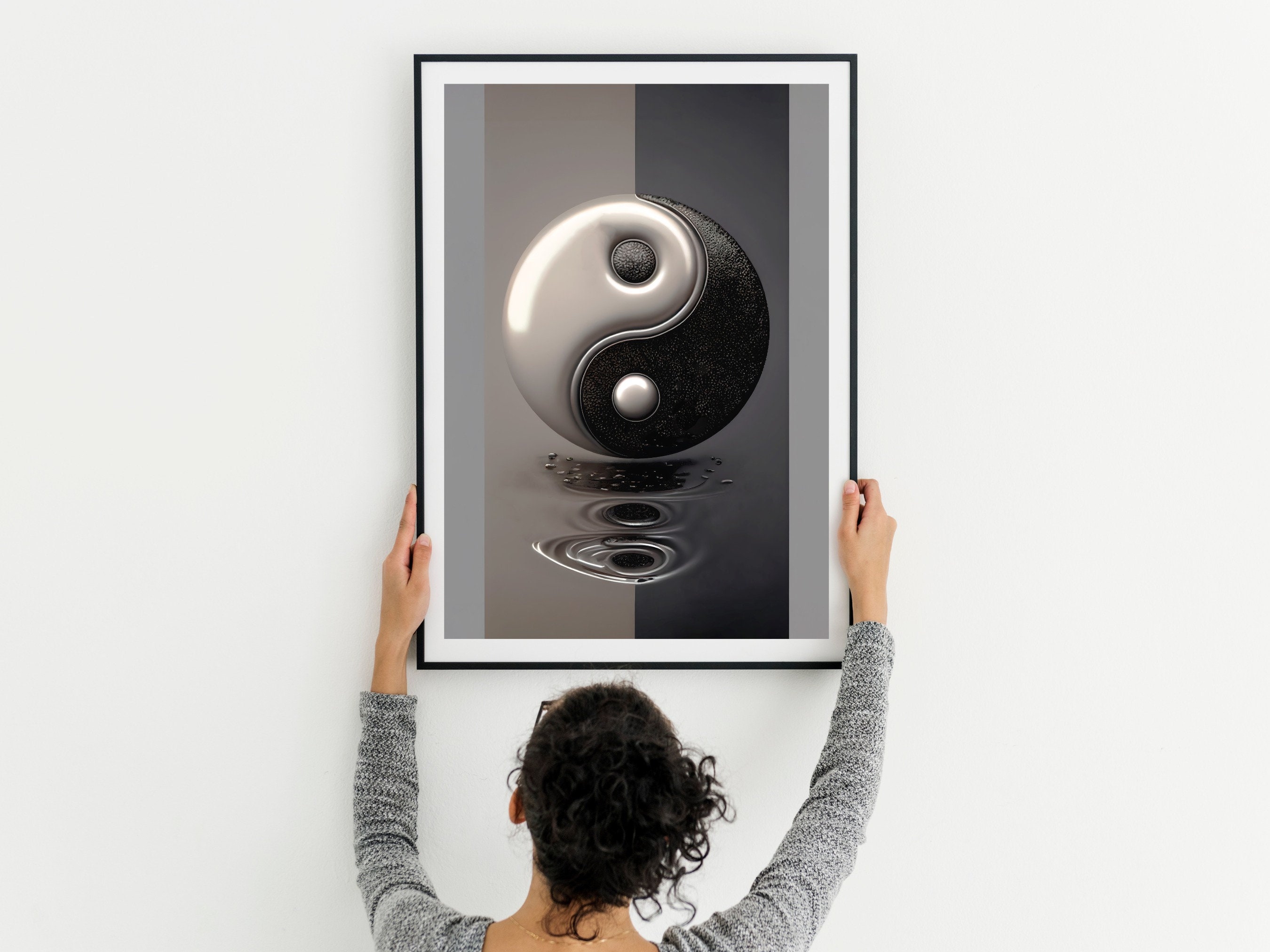 Yin Yang Poster,digital Download, Printable Yin and Yang Wall Decor ...