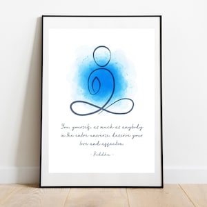 Zen Definition Print, Zen Poster, Yoga Studio Decor, Meditate Wall Art ...