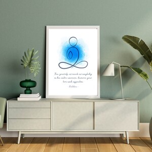Zen Definition Print, Zen Poster, Yoga Studio Decor, Meditate Wall Art ...