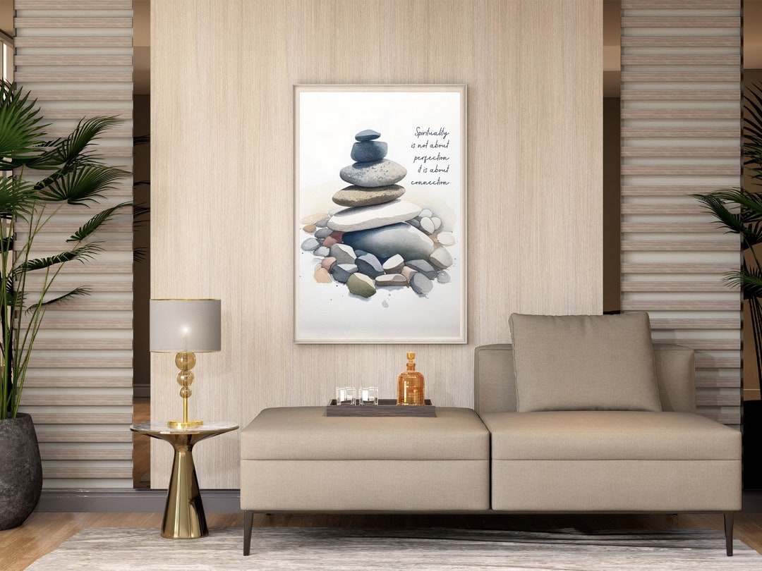PRINTABLE Balancing Stones Wall Art Zen Printable Wall Art Balance ...