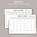 Weekly Planner Printable Landscape, Minimalist Weekly Schedule, Week at ...