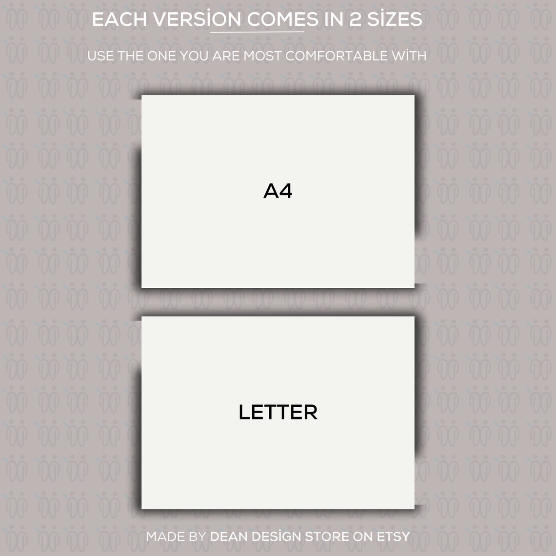 Weekly Planner Printable Landscape, Minimalist Weekly Schedule, Week at ...