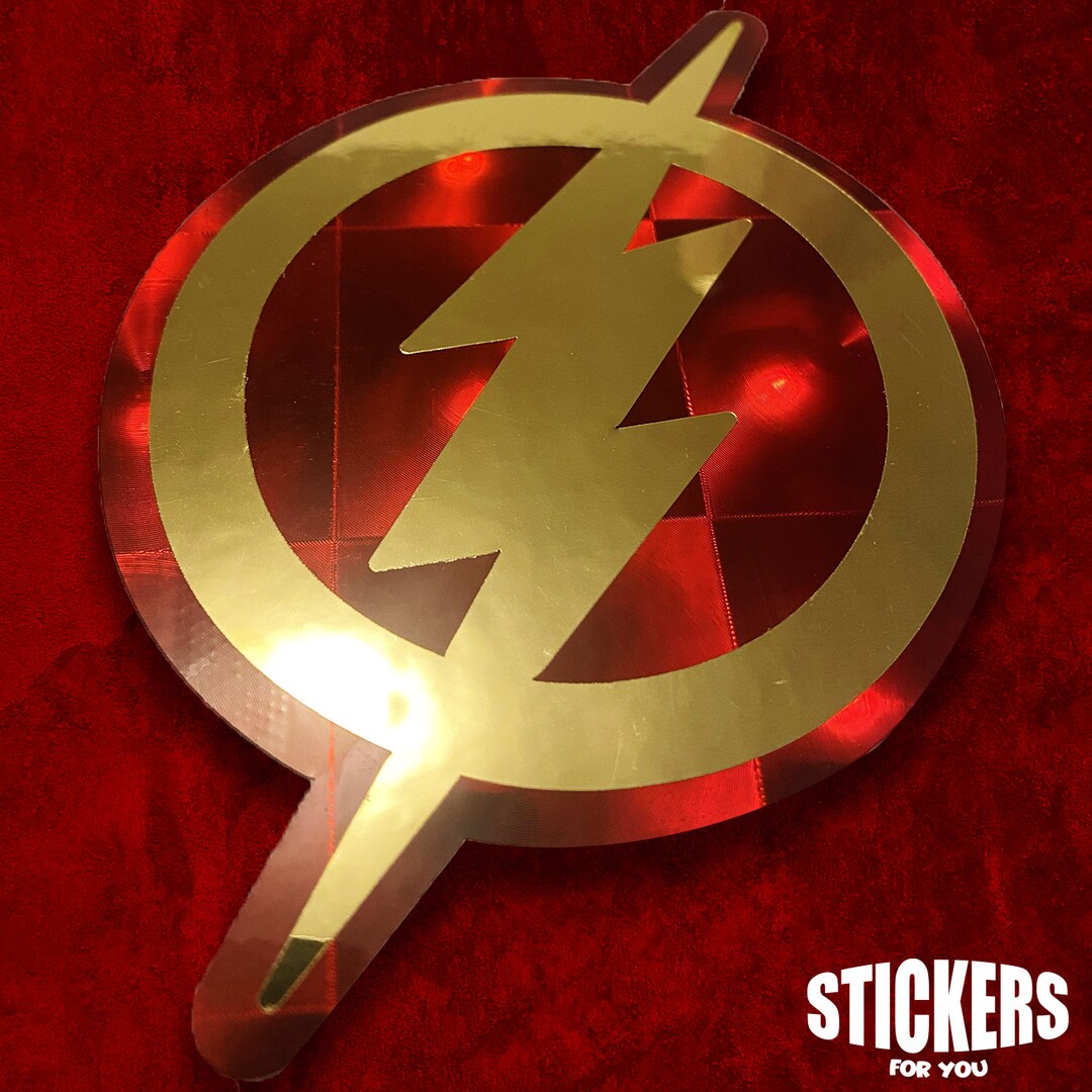 Flash Holographic Sticker - Etsy