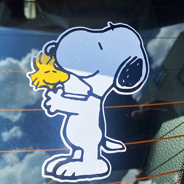 Snoopy Decal for Car - Etsy