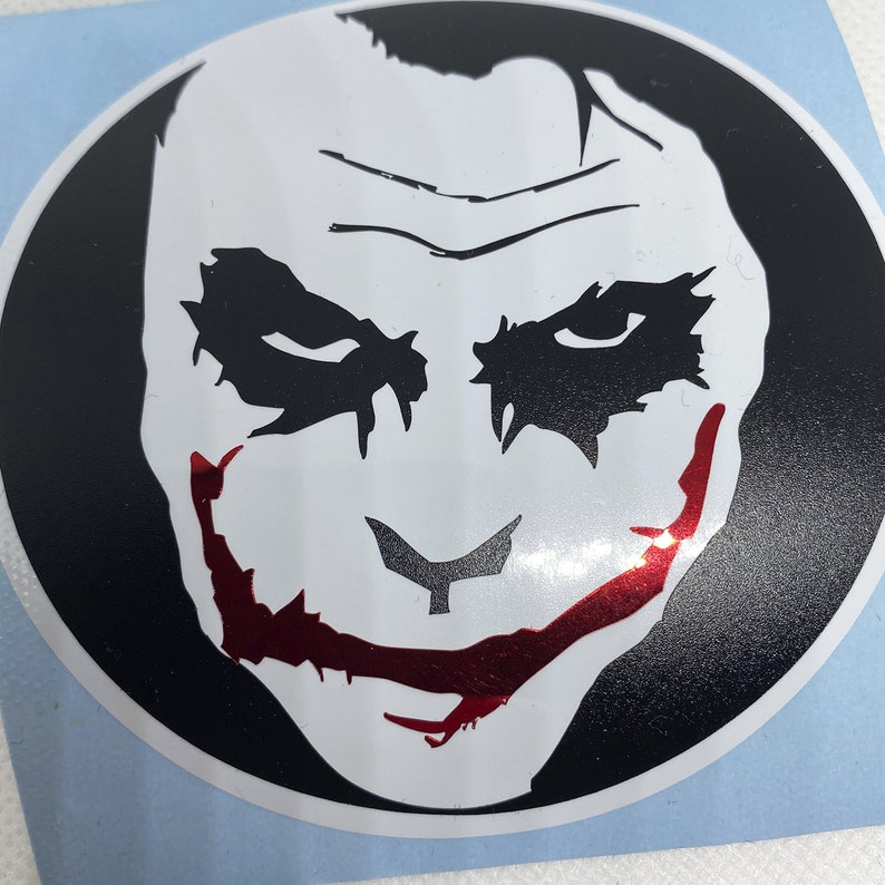 Joker the Dark Knight Sticker - Etsy