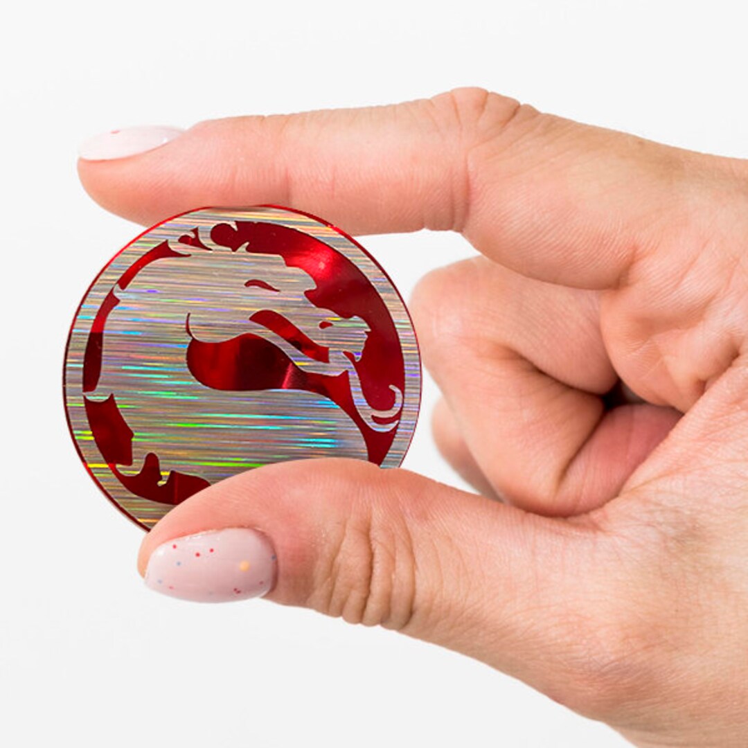 Mortal Kombat Holographic Decal, FREE SHIPPING, Ultimate Mortal Kombat ...