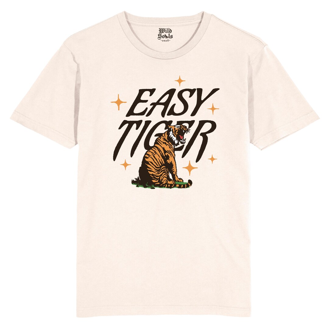 Easy Tiger Vintage , T Shirt, Old School, Retro Tee Shirt, Flash - Etsy