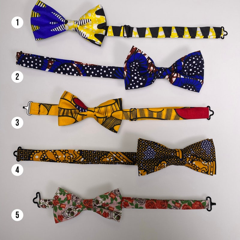 African Bow Tie for Men - Etsy