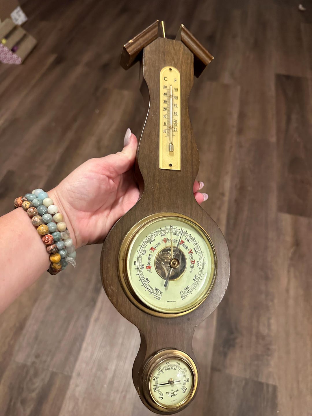 Vintage German Barometer - Etsy