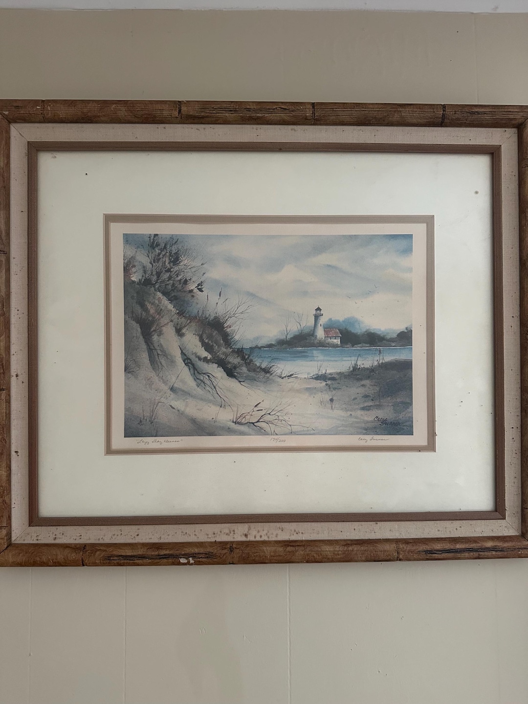 SIGNED LIGHTHOUSE ART Numbered Signed Lithograph - Etsy