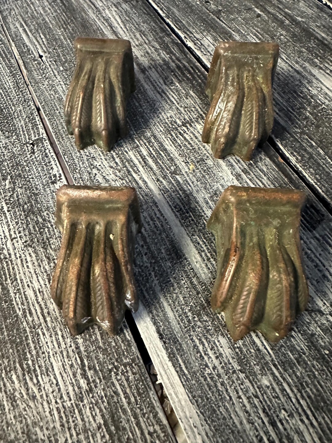 Antique Lion Claw Iron Feet Table Vintage Feet - Etsy UK