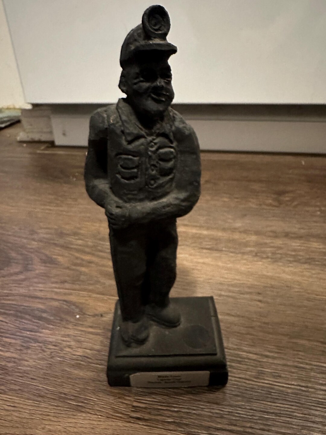 VINTAGE Coal Miner Figure Made Out of Coal - Etsy