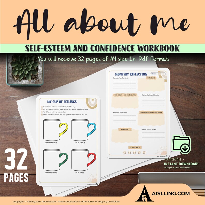 Self Esteem Worksheets Printables , Confidence Mental Health Therapist ...