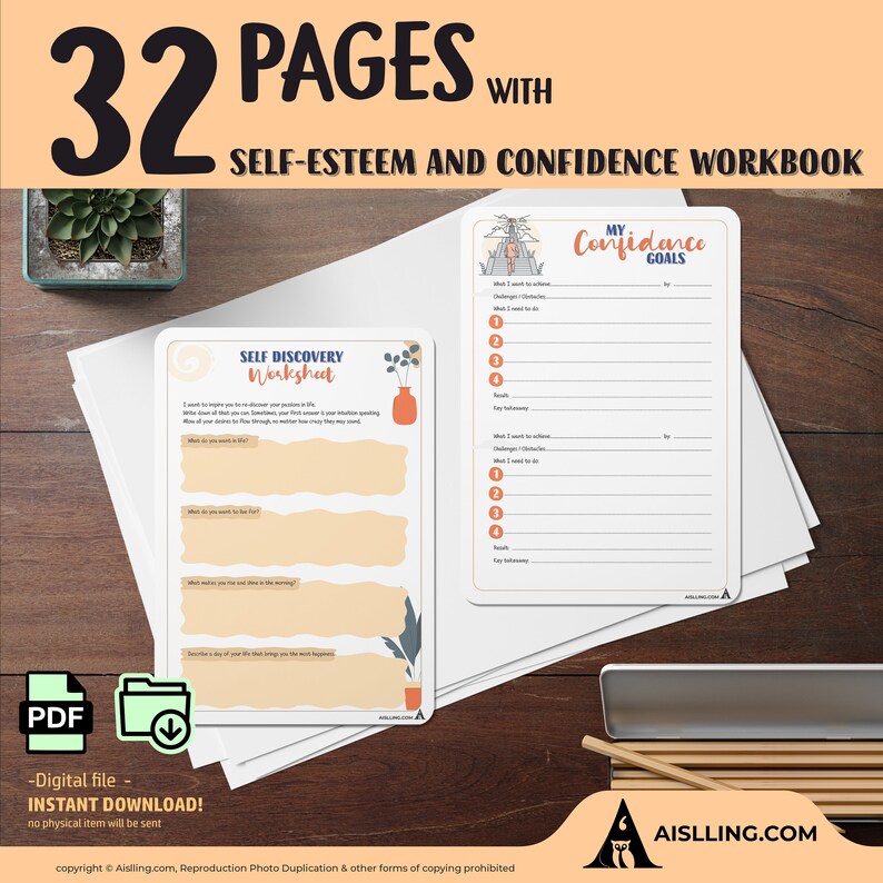 Self Esteem Worksheets Printables , Confidence Mental Health Therapist ...