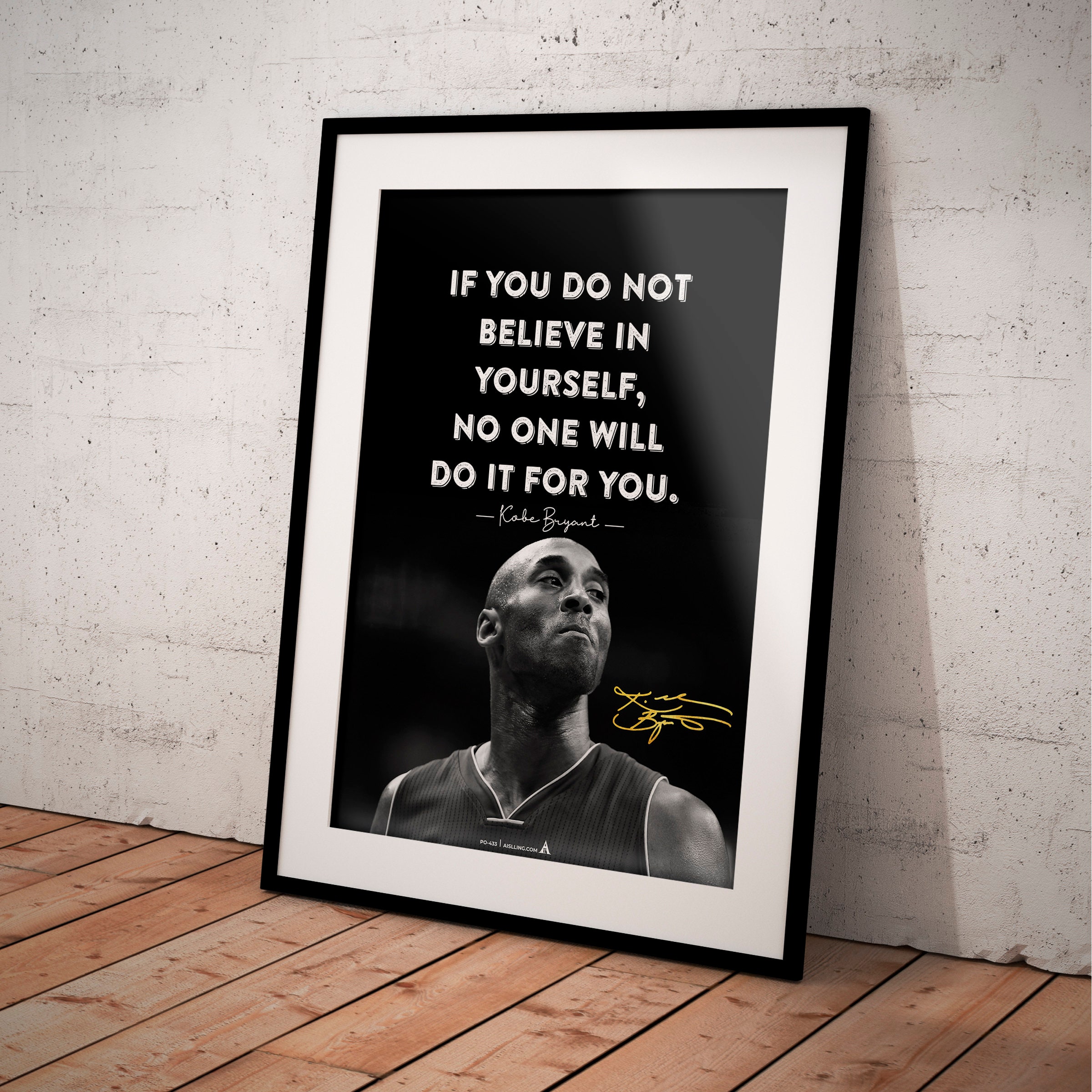 Kobe Bryant Mamba Mentality Quotes, NBA Sports, Printable NBA Poster ...