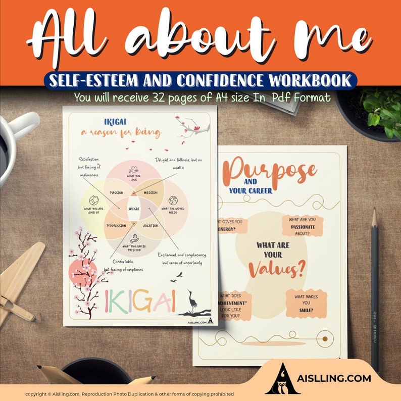 Self Esteem Worksheets Printables , Confidence Mental Health Therapist ...