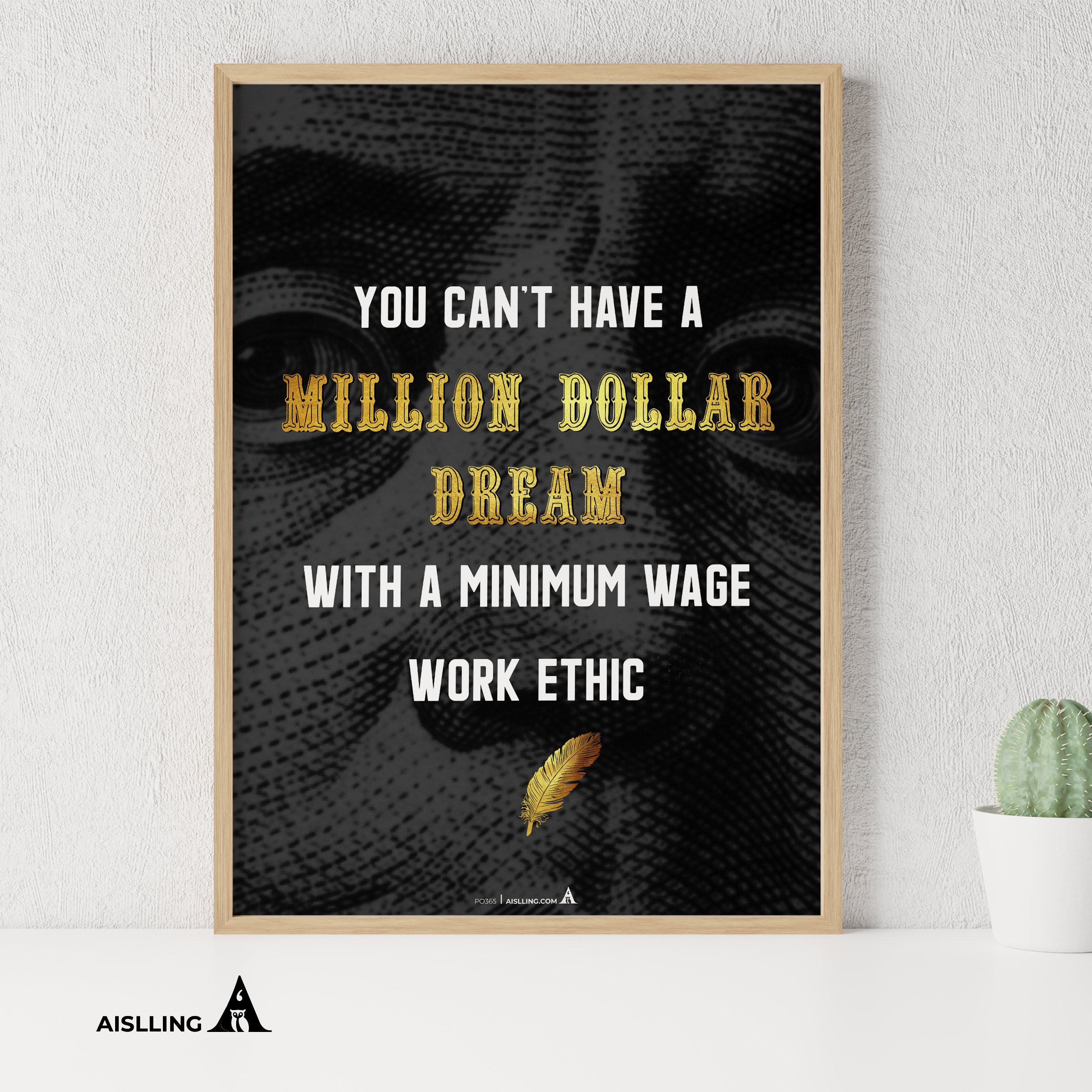 You Can't Have a Million Dollar Goal With a One Dollar Work Ethic ...