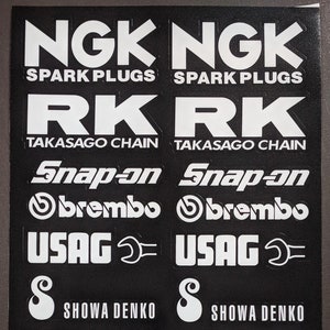 Honda Racing CBR Sticker Set Technical Sponsors Sbk Motogp Hrc Race ...