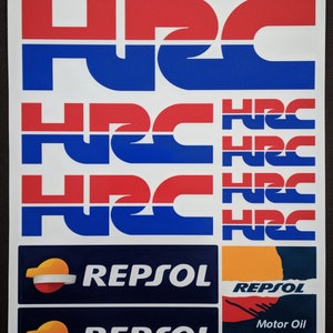 CBR1000R Sticker Set Decal Sheet 16 HRC Stickers - Etsy