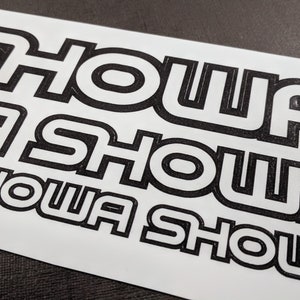 Fe Showa Sticker Kit Set Adesivi Stickers Decals Silver - Etsy