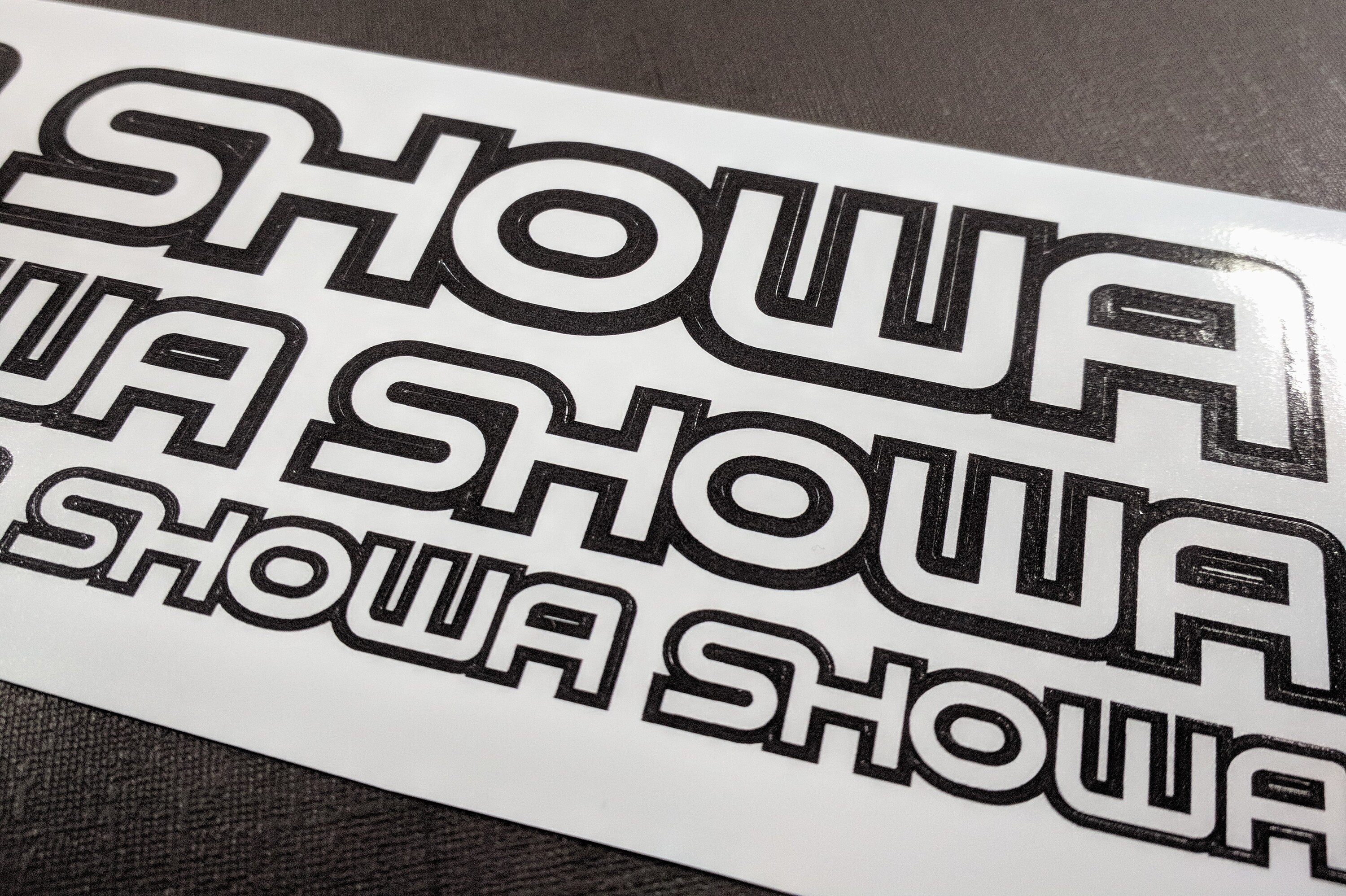 Fe Showa Sticker Kit Set Adesivi Stickers Decals Silver - Etsy