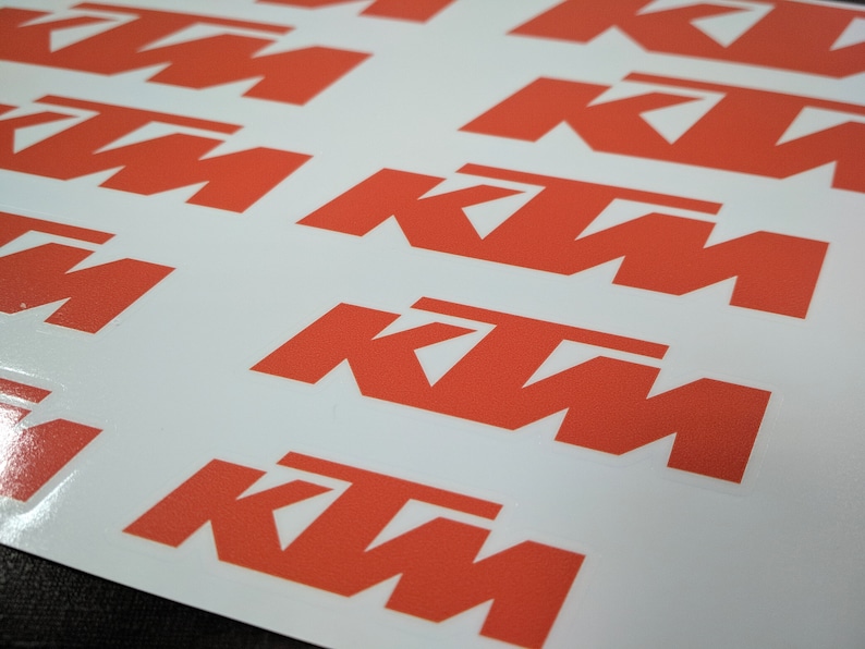 Fe Stickers Grafic Moto KTM Logo Set Vinyl Decals Motorcycle Race - Etsy