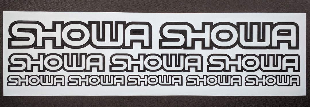 Fe Showa Sticker Kit Set Adesivi Stickers Decals Silver - Etsy