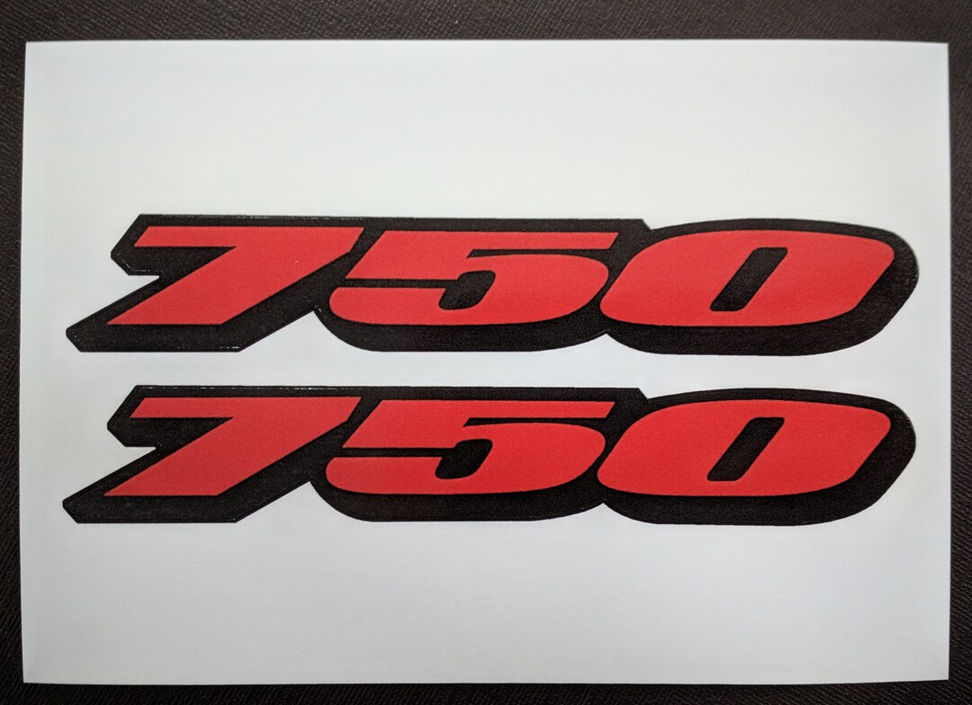 TP GSXR ""750" Fairing Decals / Stickers - Etsy