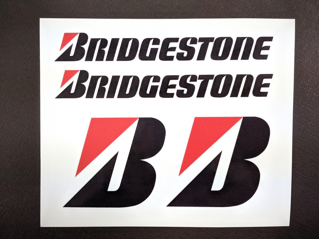Kit 4 BRIDGESTONE Stickers SPONSOR DECAL Set - Etsy Australia