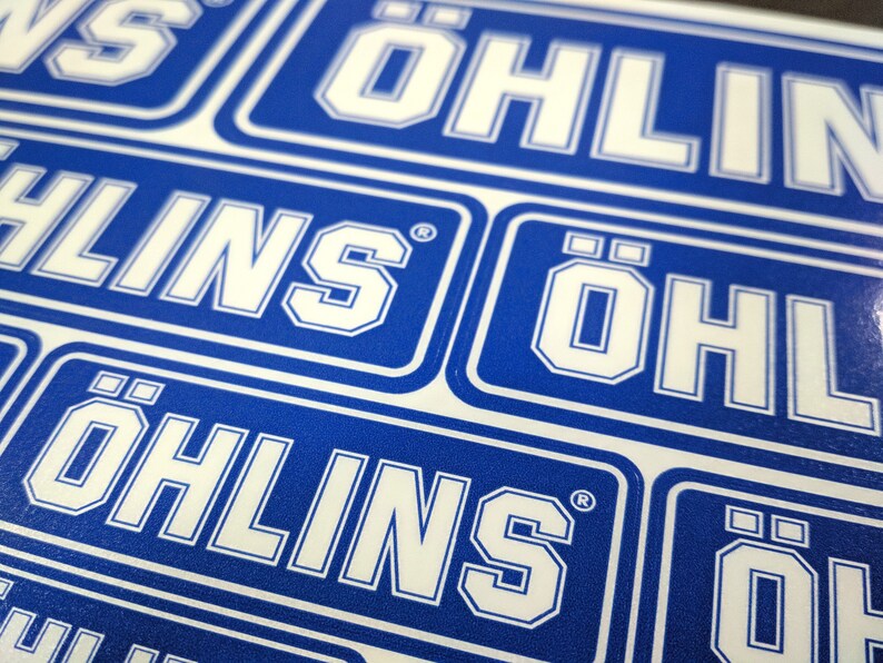 Fe Kit Adesivi Decal Bike 19 Pz Adesivo Ohlins Moto Decal Aufkleber Set ...