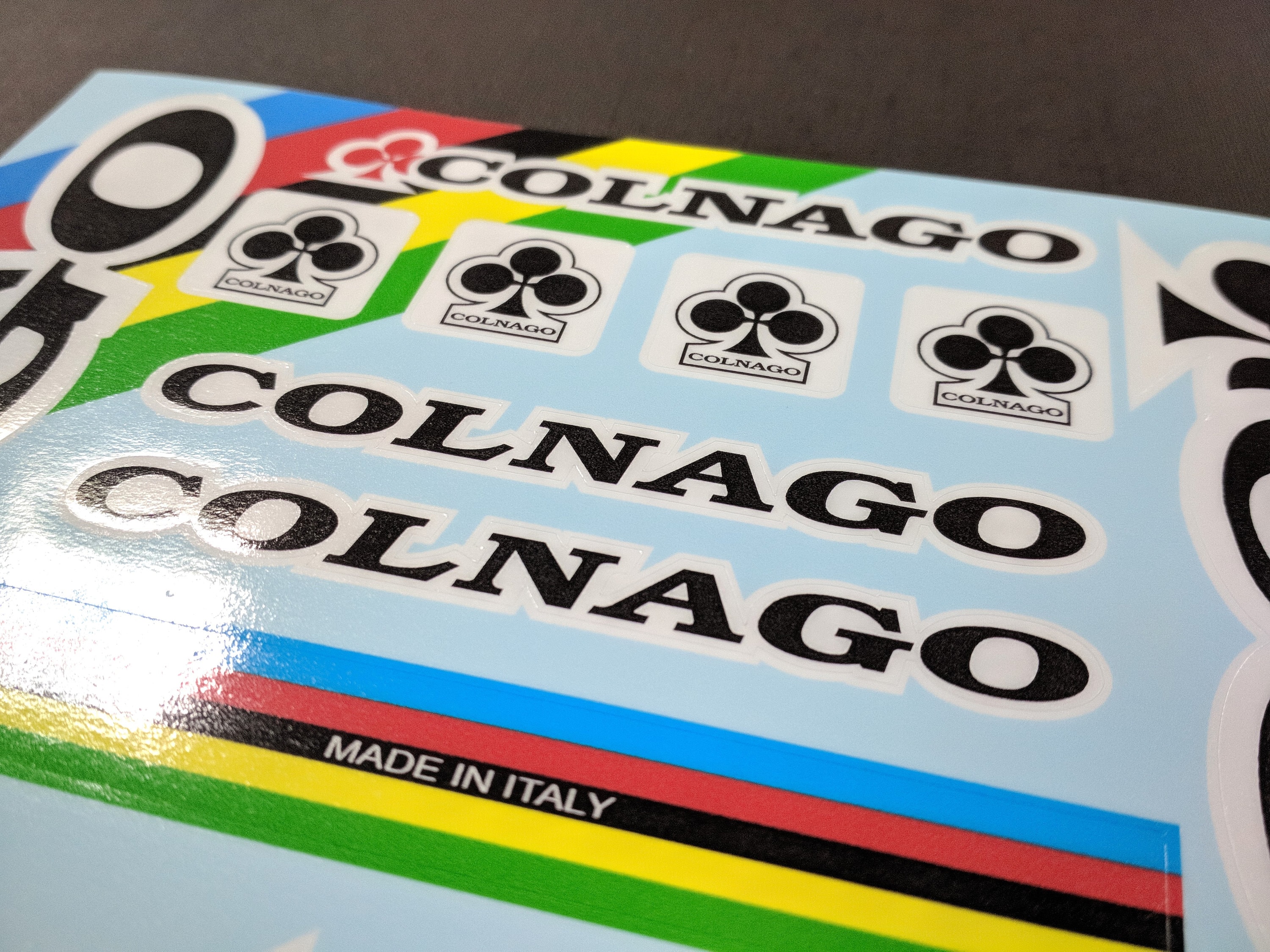 Colnago Decals Stickers Bicycle Vinyl Graphic Autocollant Aufkleber ...