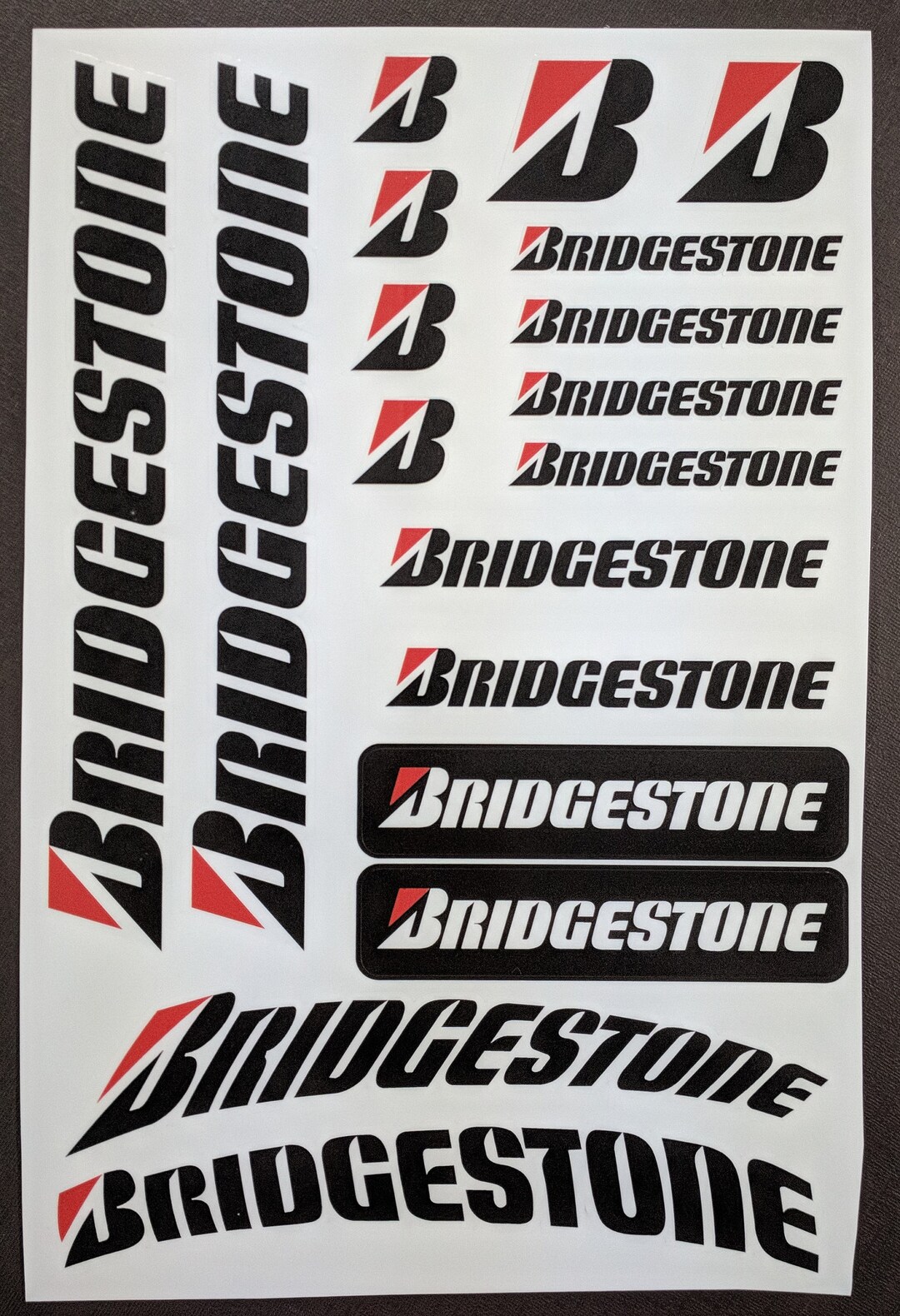 Bridgestone Tires Decals Stickers Vinyl Graphics Aufkleber Adesivi - Etsy