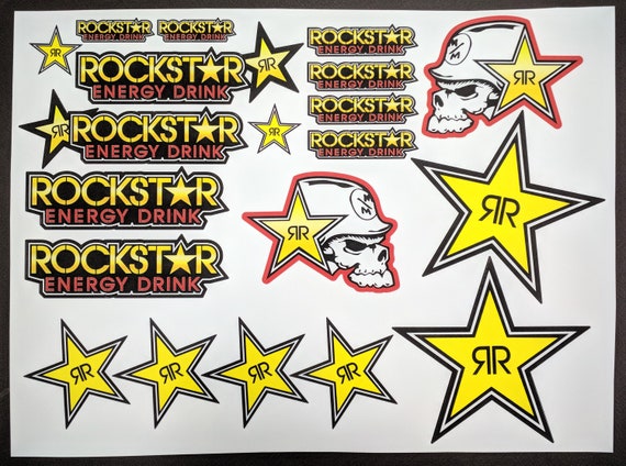 Rockstar stickers store