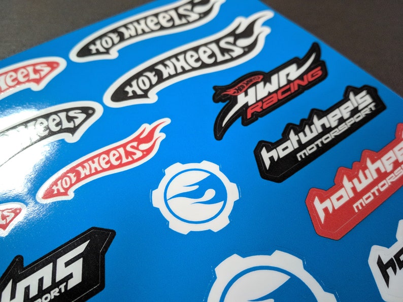 Hot Wheels Racing Car Sticker Graphic Sticker Sticker - Etsy