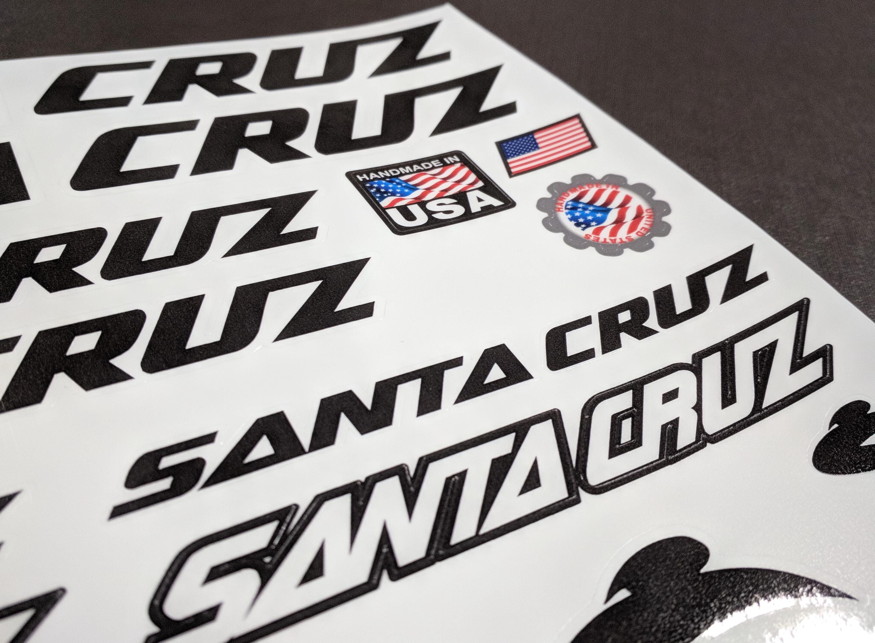 Santa Cruz Decals Stickers Bicycle Autocollant Aufkleber Adesivi - Etsy